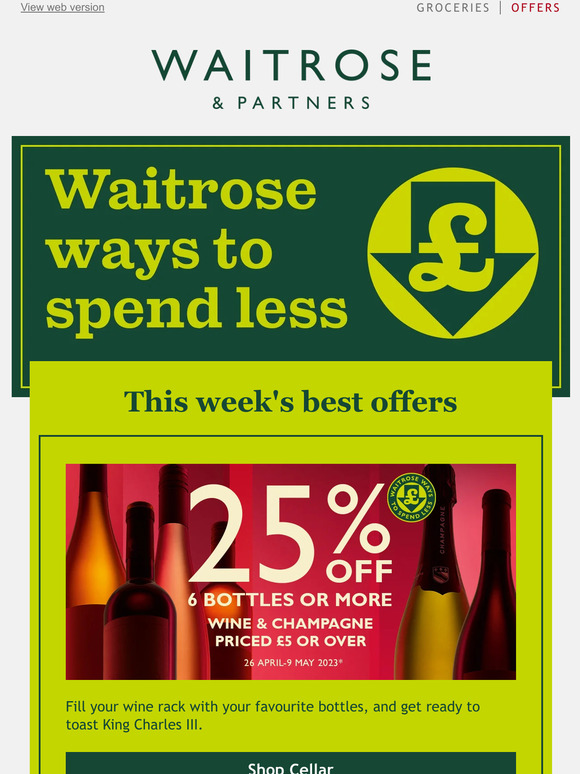 Waitrose: Great-value ways to celebrate the Coronation | Milled