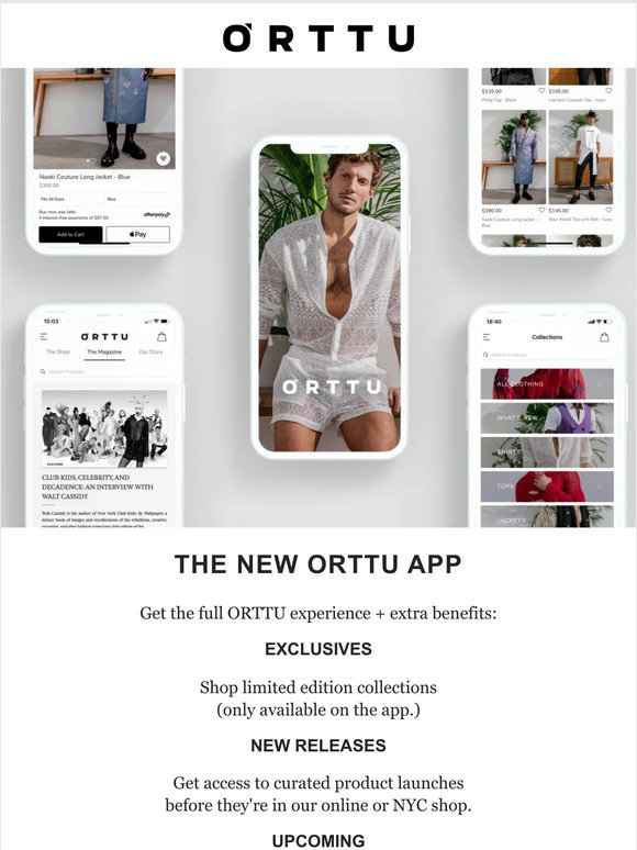 ORTTU: The New ORTTU App | Milled