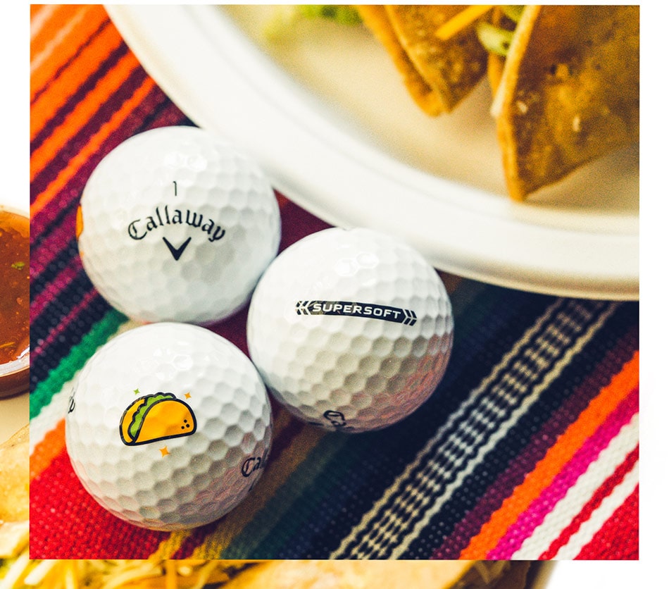 Callaway Golf: Introducing the Limited Edition Supersoft Taco Golf Ball ...