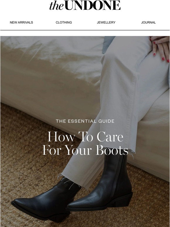 The Undone: How To Care For Your Boots | Milled