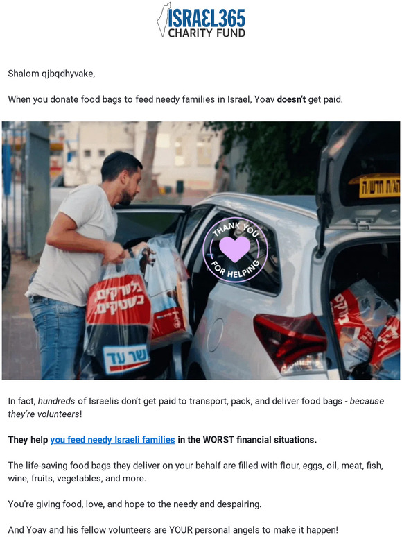 Israel365: —, Israel’s angels would LOVE to bring your blessings… | Milled