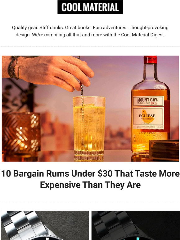 Cool Material: The 3 Best Cocktails To Put in a Flask ++ | Milled