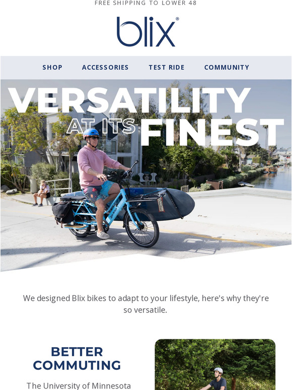 Blix Bike: How a Blix Elevates Your Every Day | Milled