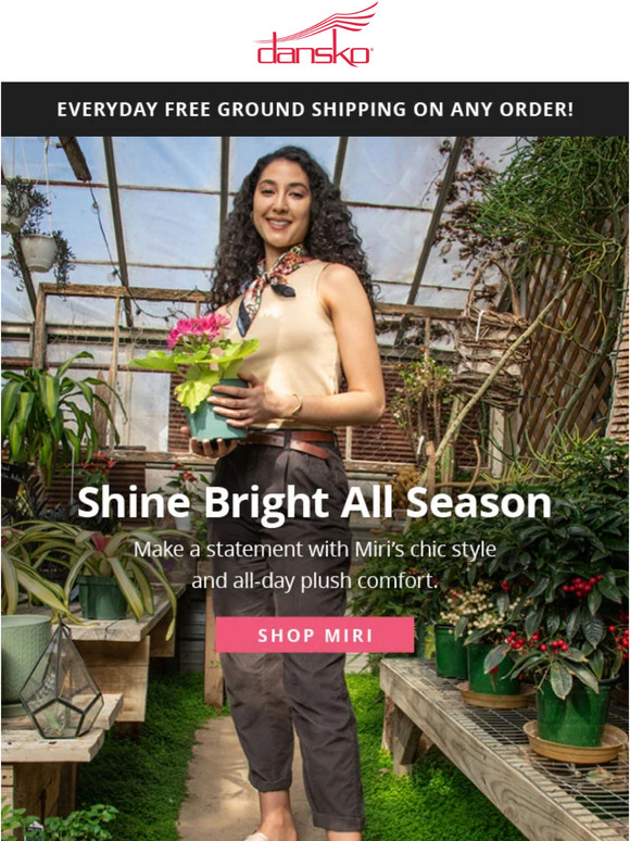 Dansko: ⭐ Star of Your Spring Wardrobe | Milled