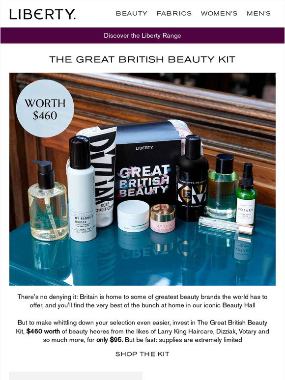 Liberty London: Introducing, the Great British Beauty Kit | Milled