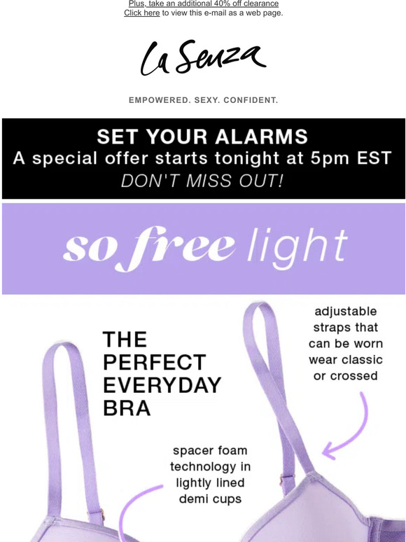 La Senza: The ultimate everyday bra inside | Milled