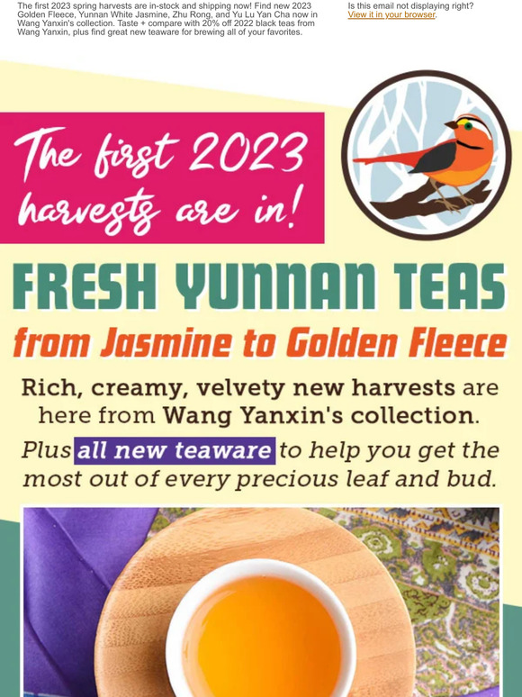 Verdant Tea: 🥳 all-new 2023 spring teas are here! | Milled
