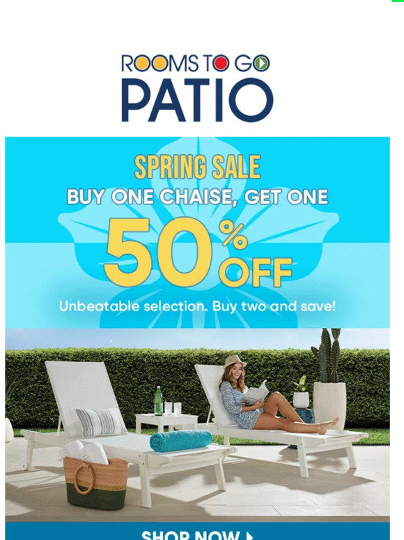 Rooms To Go: Summer Deal you Can't Miss ☀️ | Milled