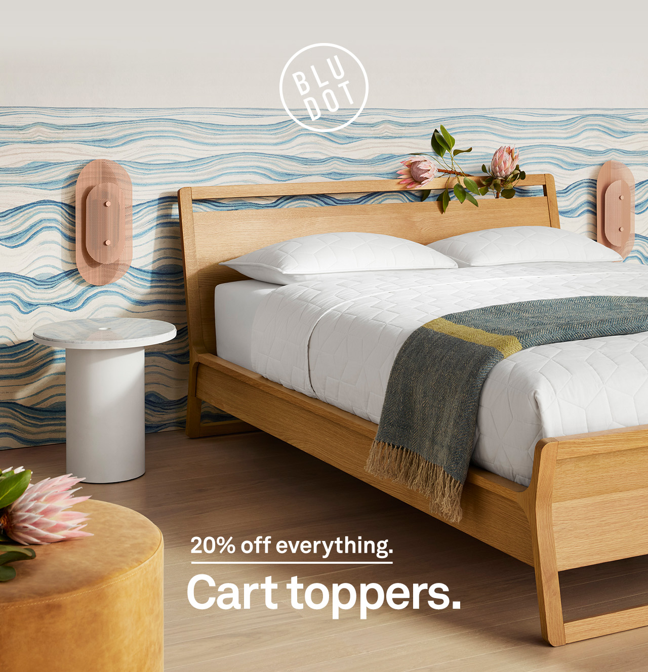 Bludot: 20% off cart toppers. | Milled