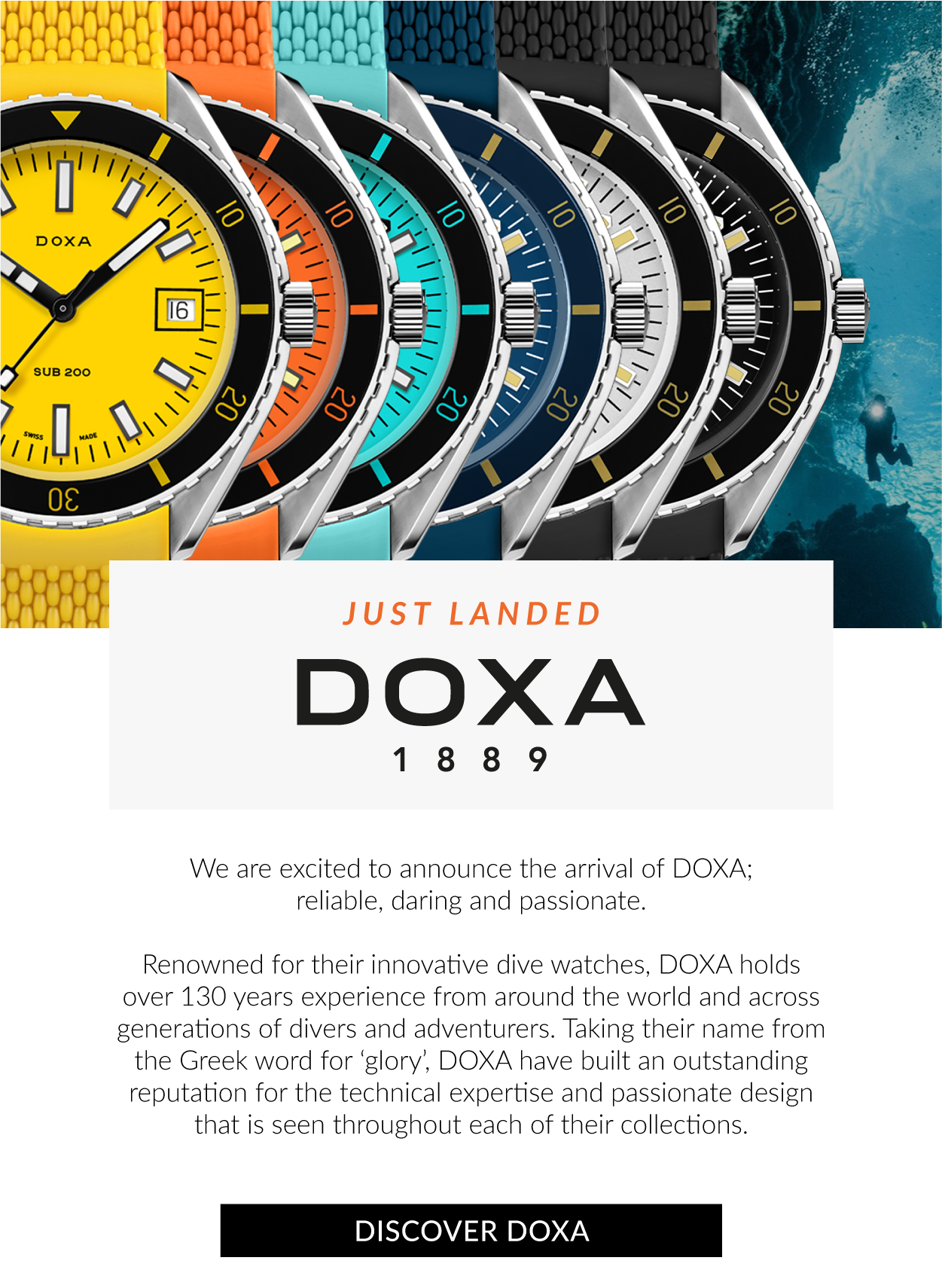 Chisholm Hunter: Introducing DOXA | Dive Watchmaking Masters | Milled