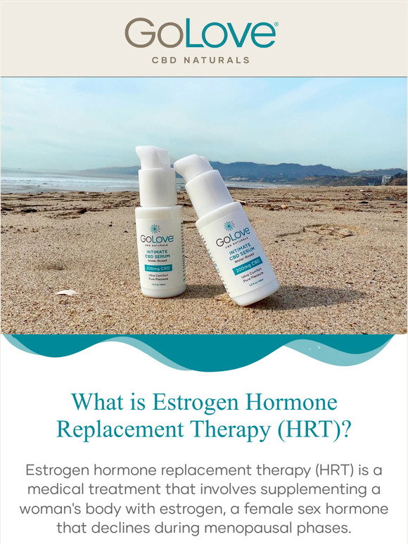 GoLove: What is Estrogen Hormone Replacement Therapy (HRT)? | Milled