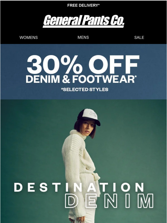 General Pants: DESTINATION: DENIM. | Milled