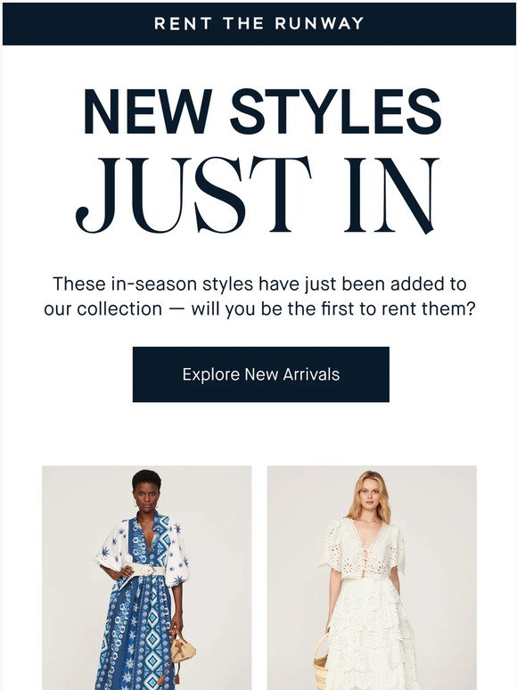 Rent the Runway: New styles you could be wearing right now | Milled