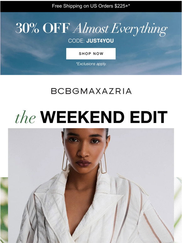 BCBG: What to wear? Weekend chic. | Milled