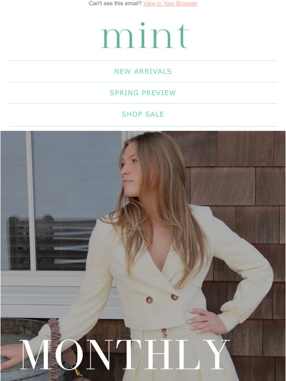 Mint Clothing: Monthly Review: April's most loved looks | Milled