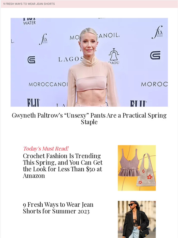 InStyle Box: Gwyneth Paltrow just wore the most "unsexy" pants | Milled