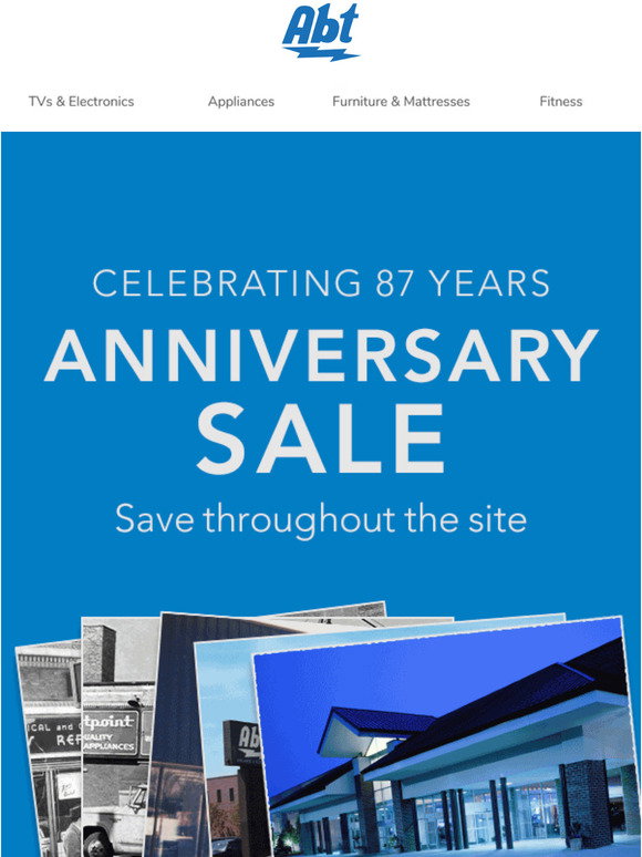 Abt: Celebrating 87 Years! Our Anniversary Sale Continues... | Milled