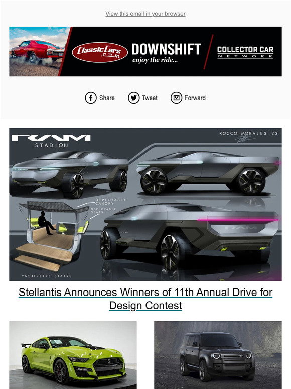 ClassicCars: Stellantis Announces Winners of 11th Annual Drive for ...
