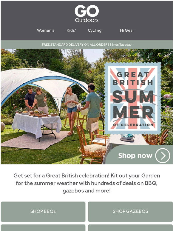 Go Outdoors: The Great British Summer of Celebration | Milled