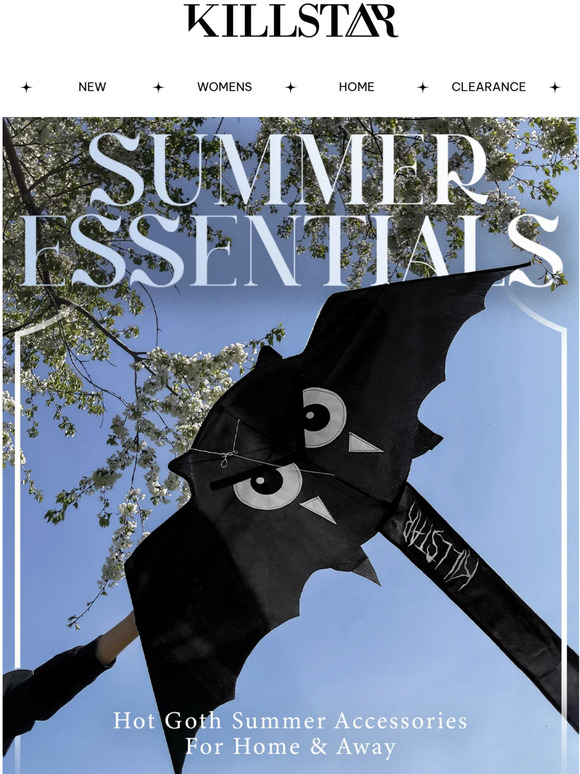 Killstar: 🌞 Summer Goth Essentials | Milled