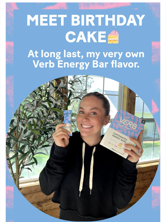 Verb Energy: Meet my flavor BIRTHDAY CAKE 🎂 | Milled