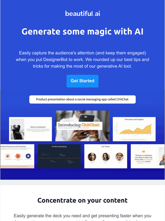 Beautiful.ai: Discover our best tips for using DesignerBot | Milled