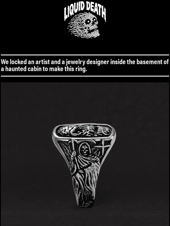 Liquid Death: The Ring of Death | Milled