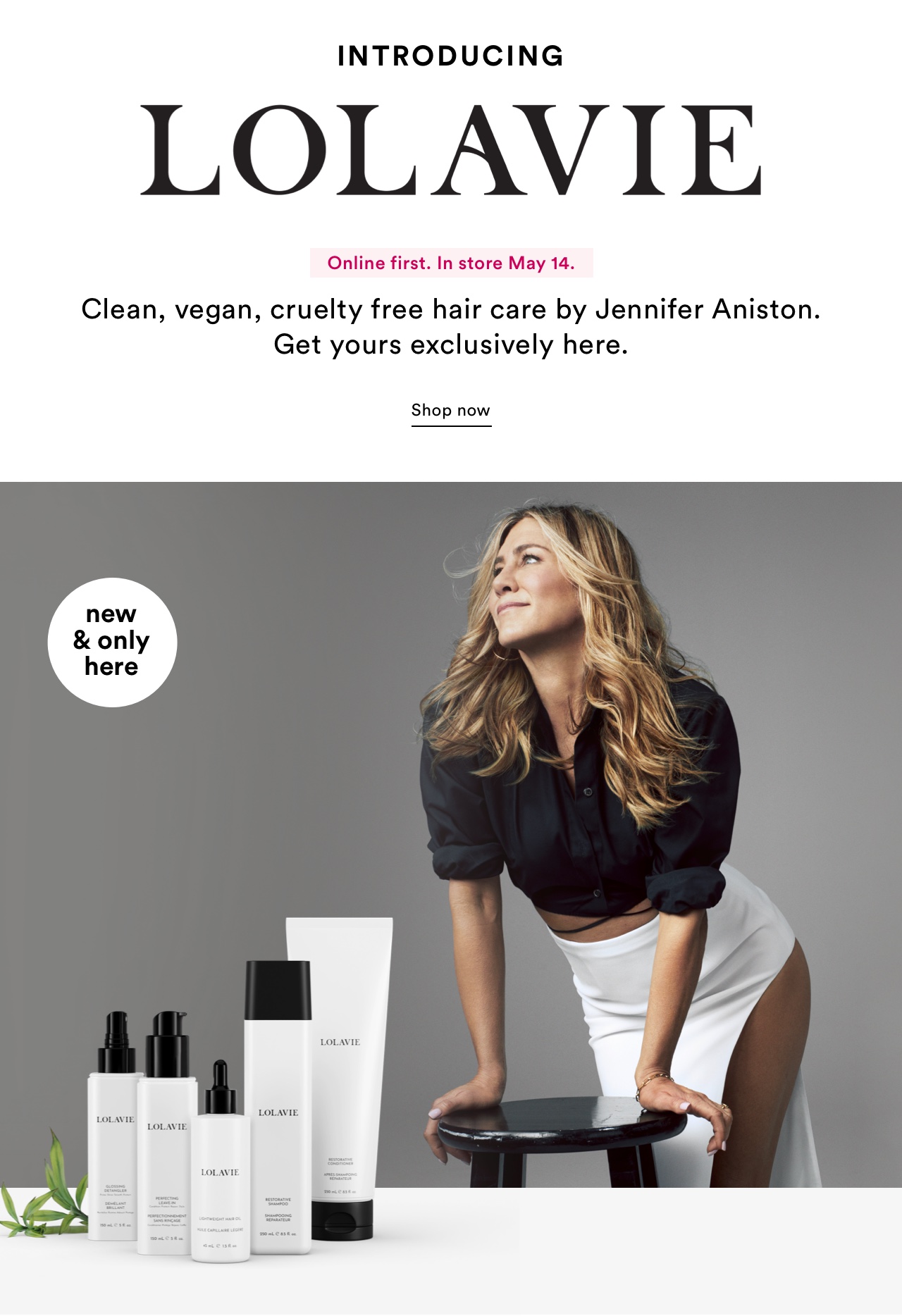 Ulta Beauty: Introducing: Lolavie, Jennifer Aniston’s exclusive hair ...