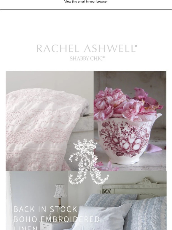Rachel Ashwell: Embroidery with Boho Flair 🌸 | Milled