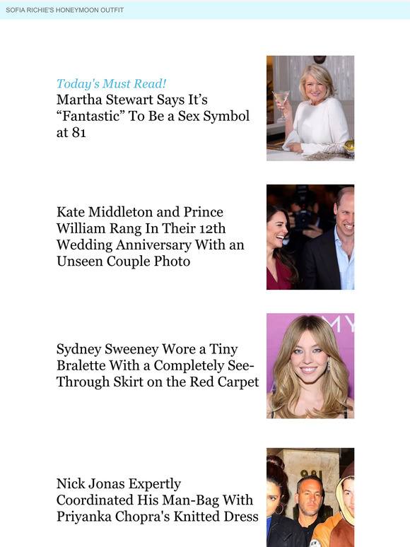 Instyle Martha Stewart Says Its Fantastic To Be A Sex Symbol At 81