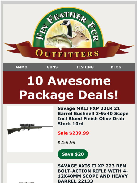 Fin Feather Fur Outfitters: 10 Awesome Package Deals! | Milled