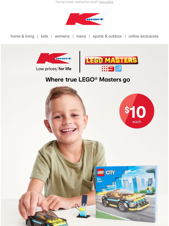Kmart: LEGO® City has landed 🧱 | Milled