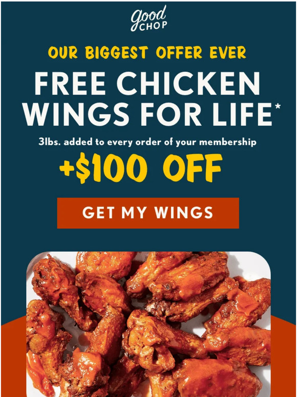 Good Chop: Free Wings? Forever? Yes 🍗 | Milled