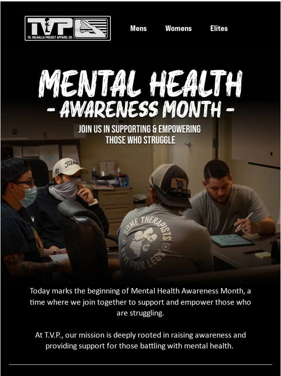 Til Valhalla Project: Together, We're Changing Lives: Mental Health ...