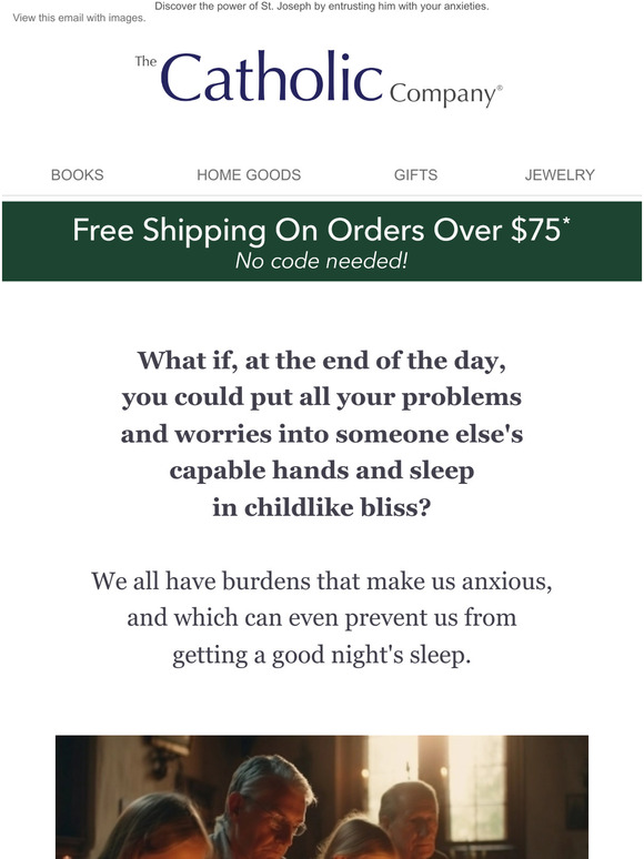 The Catholic Company: Have A Prayer Intention? Let St. Joseph Sleep On ...