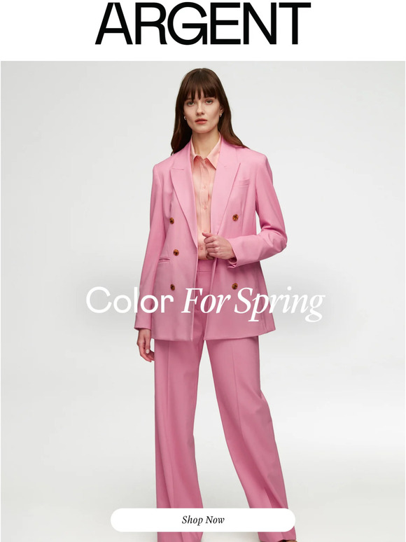 Argent: Color? For Spring? Groundbreaking. | Milled