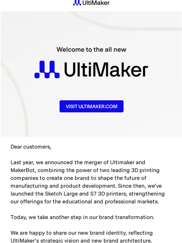 Makerbot: Welcome to the all-new UltiMaker | Milled