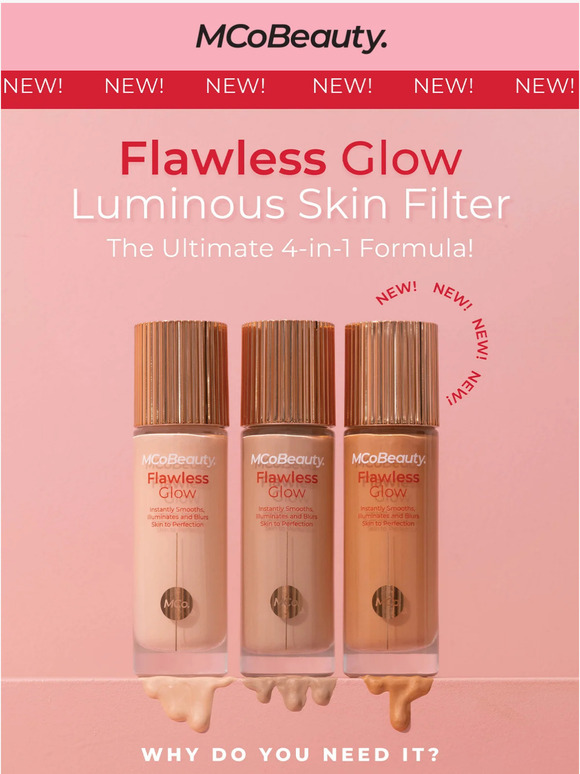 MCoBeauty: NEW! Flawless Glow: The Viral 4-in-1 | Milled
