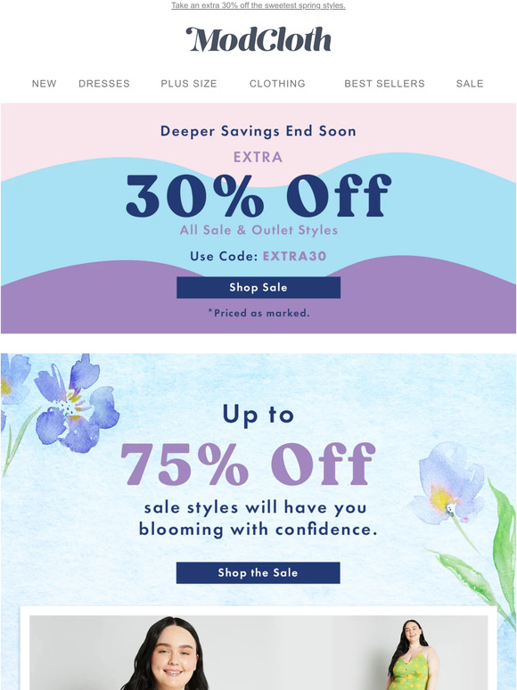 Modcloth: Let’s hear it for the gals. | Milled