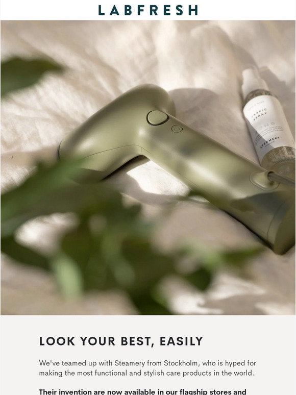 Labfresh: The world's hottest steamer and fabric shaver | Milled