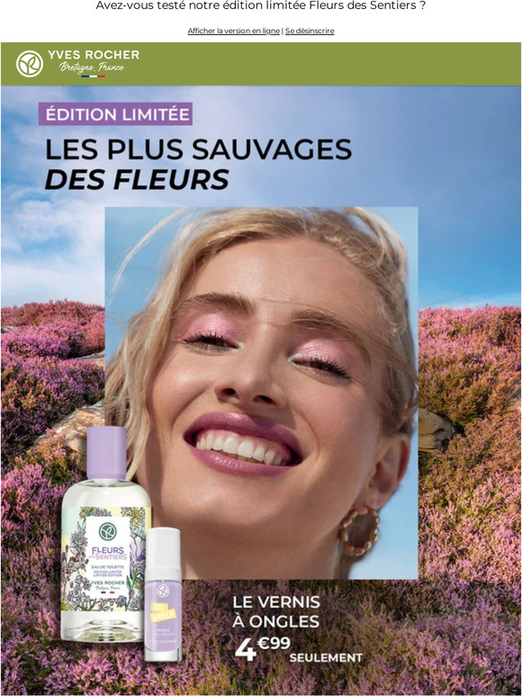 Yves Rocher: 🌸 Nos champs de fleurs s'invitent dans votre salle de ...