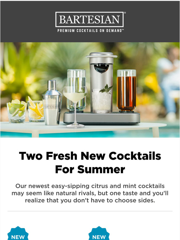 Bartesian: 🌴 2 NEW Cocktails are here! | Milled