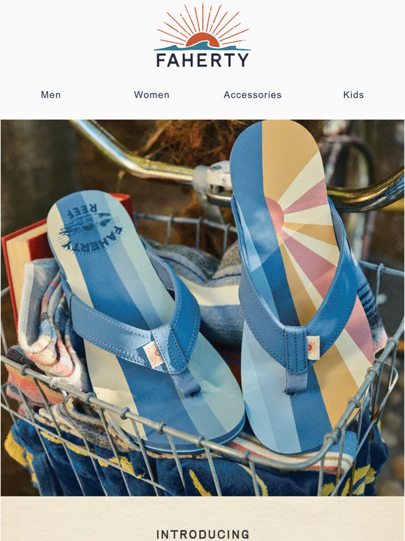 Faherty: Introducing: FAHERTY x REEF | Milled