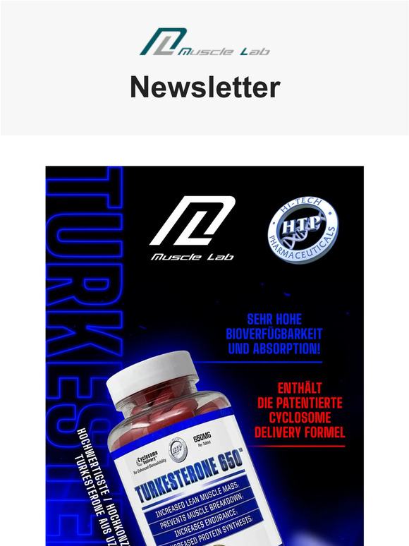 Muscle Lab: Ankündigung TB 500 + Produkte | Milled