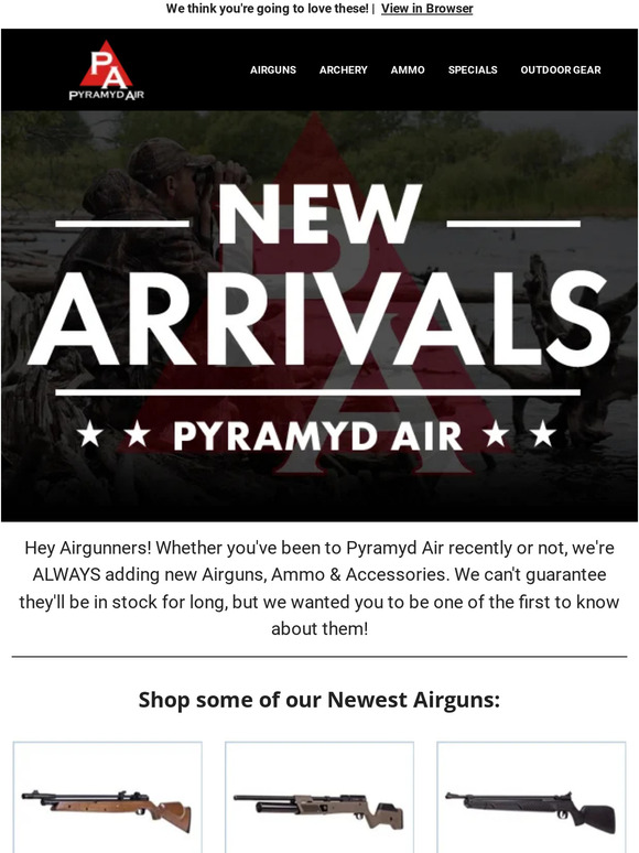 Pyramyd Air: See what's NEW at Pyramyd Air! | Milled