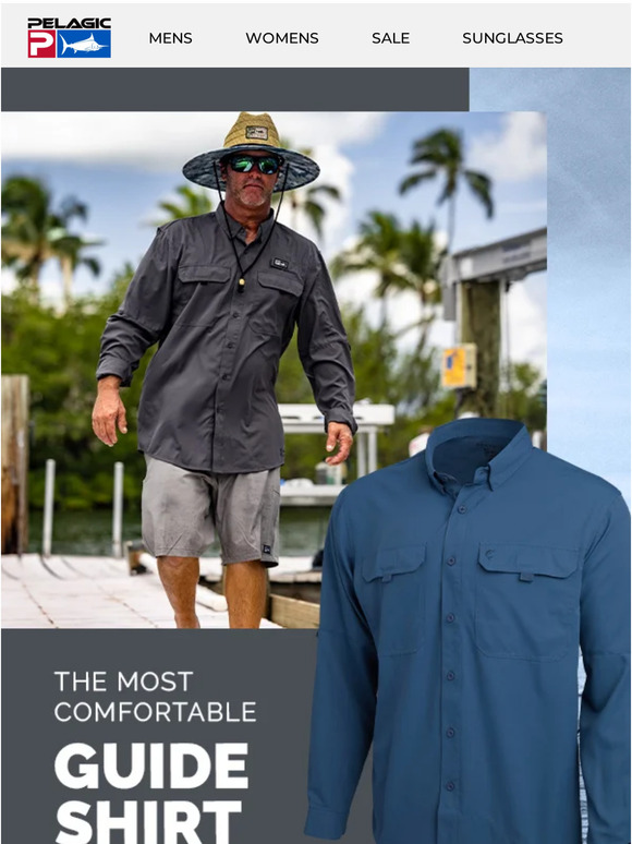 Pelagic: The Most Comfortable Guide Shirts in NEW Colors! | Milled
