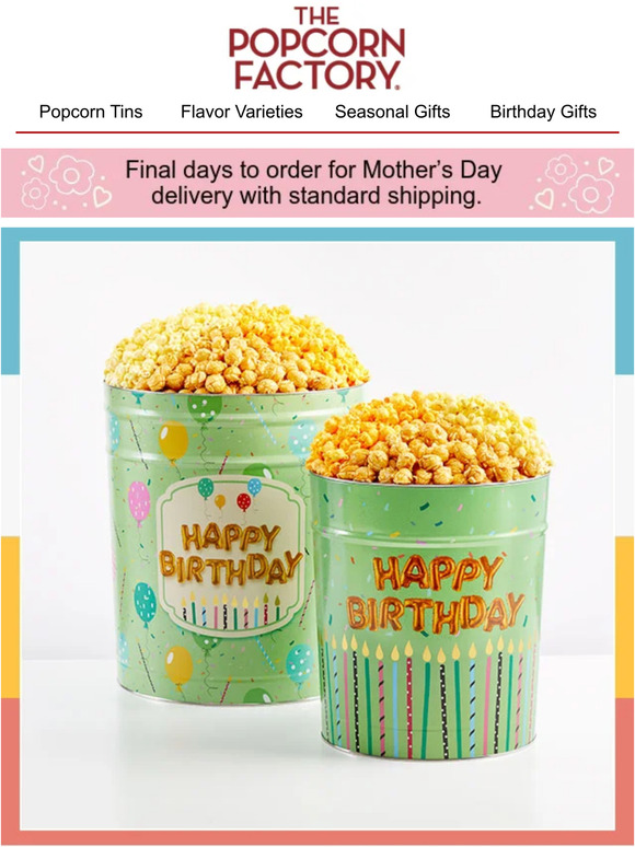 The Popcorn Factory: Discover snacktastic ways to make birthdays pop 🥳 ...