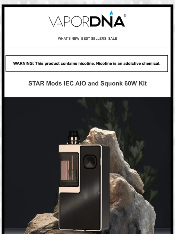 Vapor DNA: STAR Mods introduces the IEC All-In-One and Squonk 60W Kit ...
