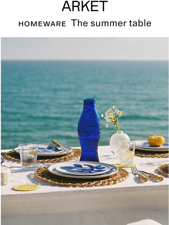 ARKET: The summer table | Milled