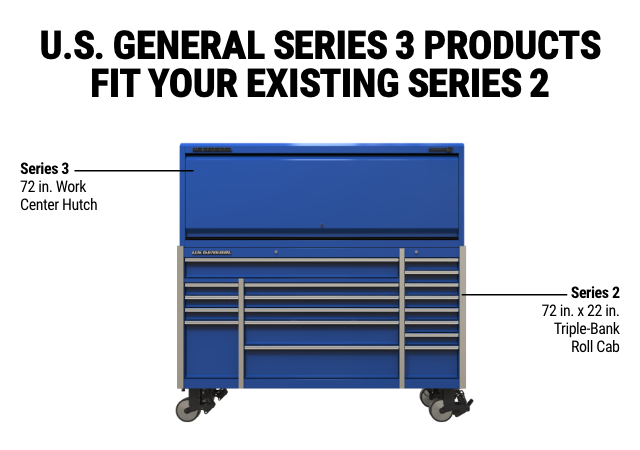 Harbor Freight: Introducing All-New U.S. GENERAL Series 3 Tool Storage ...